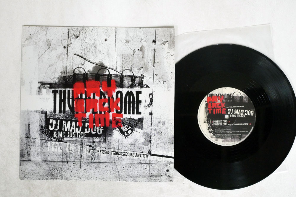 【目立った傷や汚れなし】10 伊 DJ MAD DOG, MC JUSTICE/PAYBACK TIME (OFFICIAL ...