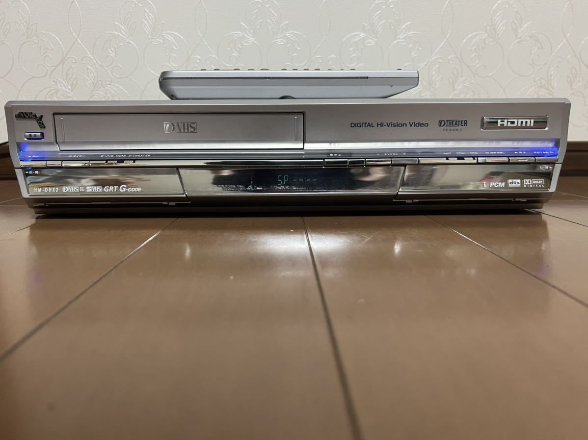 【やや傷や汚れあり】希少 レア Victor ビクター JVC D-VHS デッキ デジタルハイビジョンビデオ 2004年製 HDMI搭載 ...