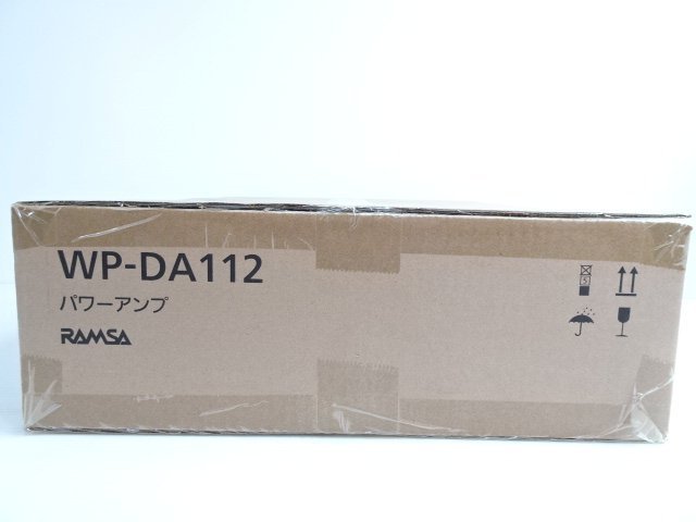 【未使用】新品 Panasonic RAMSA WP-DA112 110W×2ch デジタルパワーアンプ パナソニック ラムサの落札情報詳細 - Yahoo!オークション落札価格検索 オークフリー