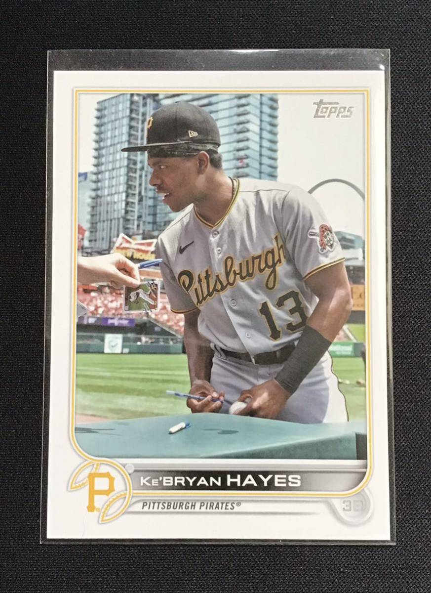 【目立った傷や汚れなし】2022 Topps Series 1 #56 Ke'Bryan Hayes Photo Variation SP ...