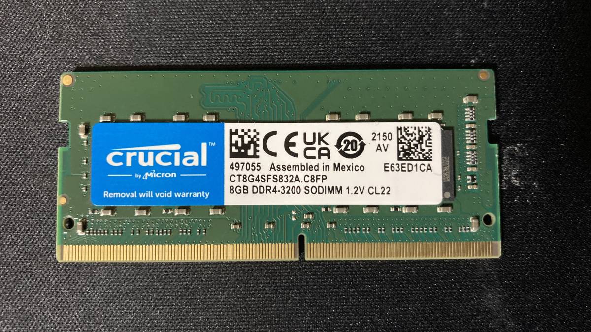 Crucial CT2K16G4DFRA32A DDR4 3200MHz SR ネイティブ メモリ CL22 1.2v 32GB kit (2 x 16GB) PC4-25600 シングル ...