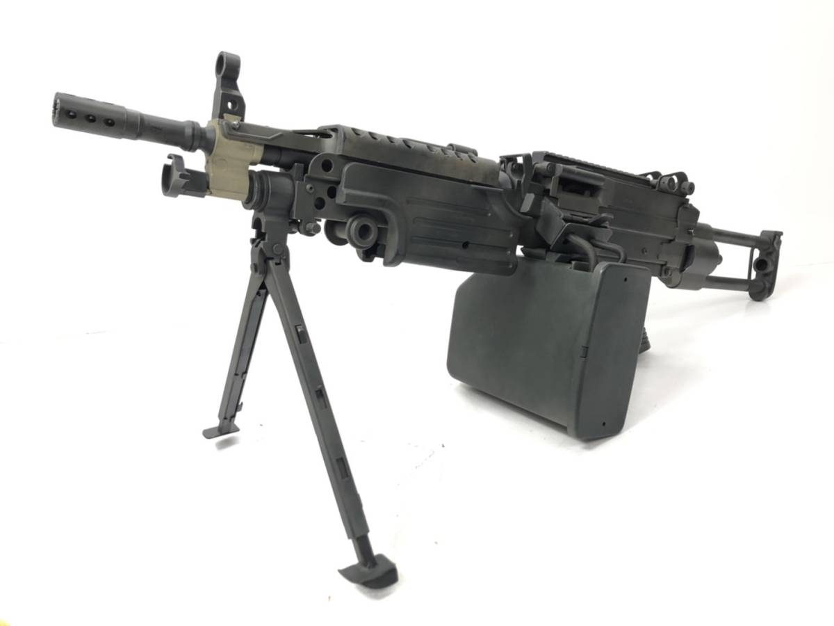 【やや傷や汚れあり】【42761】MINIMI PARA M249 フルメタル電動ガン 電動マガジン3個付 ジャンク 軽機関銃/ライトマシン ...