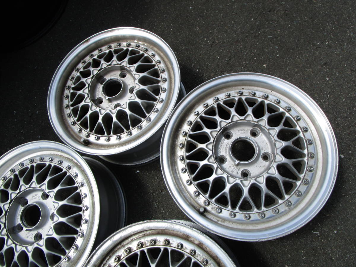 【傷や汚れあり】【7382】BBS RS 15インチ 6.5J +45 PCD114.3 4本 RS224の落札情報詳細 - Yahoo ...