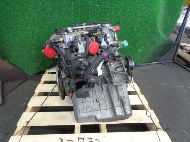 【目立った傷や汚れなし】J87★ スズキ/エブリィ DA64V エンジンASSY エンジンコンピュータ キー付き K6AT ターボ 2WD ...