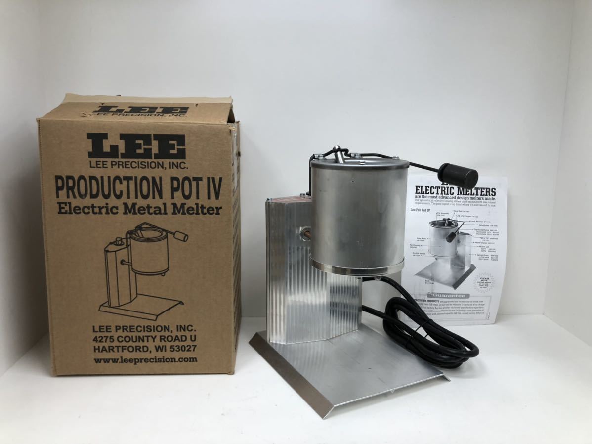 【傷や汚れあり】【動作未確認】LEE リー プロダクションポット4 PRODUCTION POT Ⅳ 鉛鋳造 の落札情報詳細| ヤフオク落札 ...