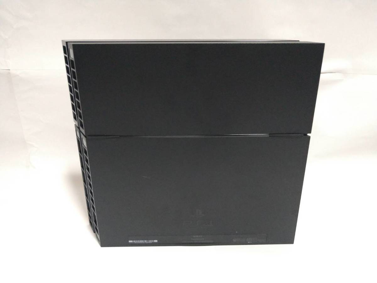 【傷や汚れあり】動作確認済 SONY PlayStation 4 CUH-1000 AB01 本体 ジェット・ブラック 500GB FW 9. ...