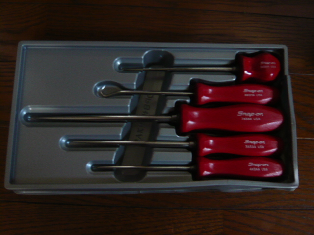 【未使用】☆Snap-on☆スナップオン☆絶版品☆旧ロゴ☆Awl 5本セット☆7ASAA、6ASAA、5ASAA、4ASAA、4ASHA ...
