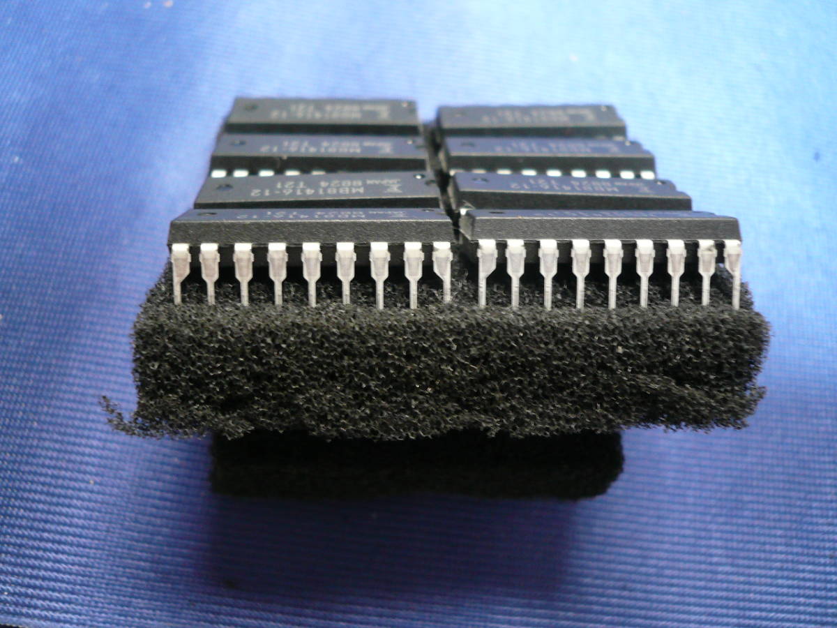 【未使用】富士通 DRAM MB81416-12 64Kビット（16K×4） 8個 その6の落札情報詳細 - ヤフオク落札価格検索 オークフリー