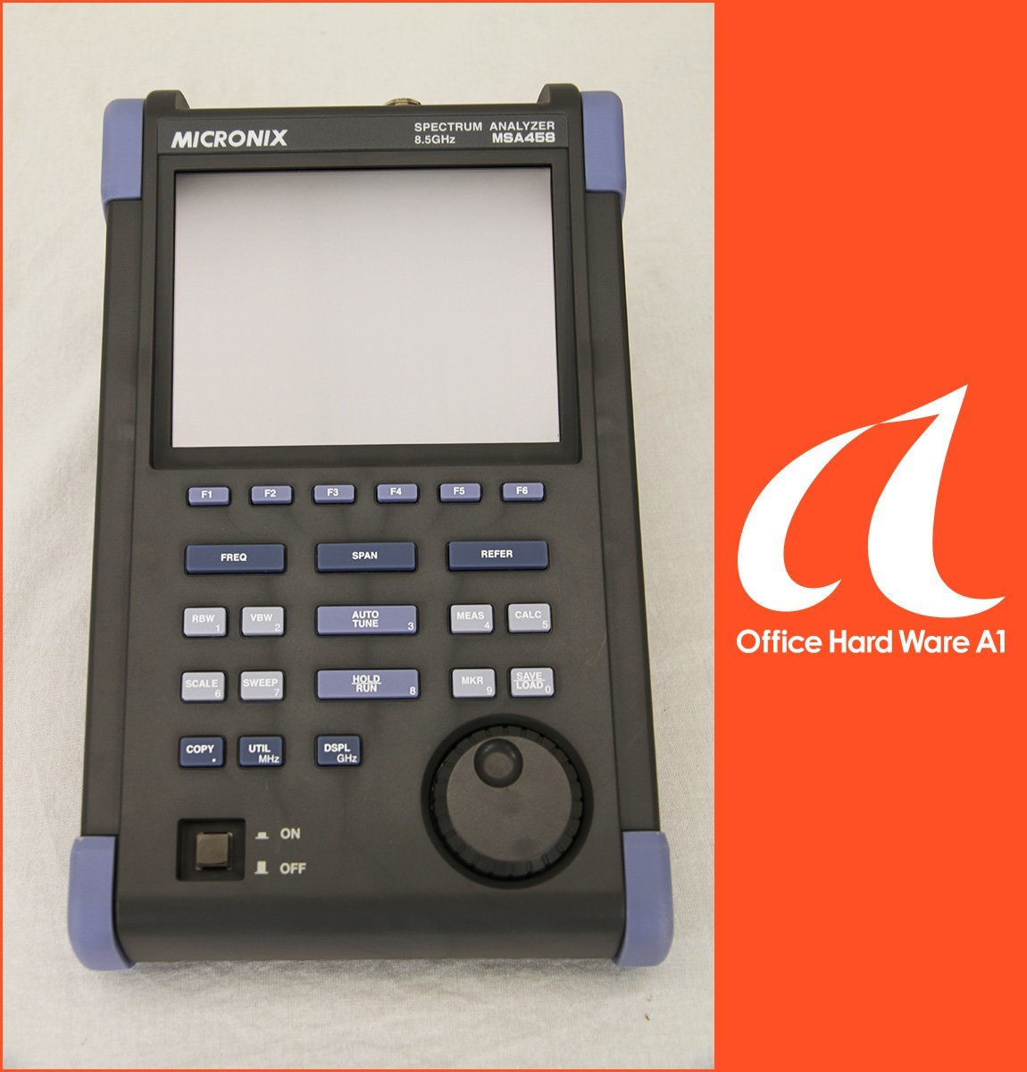 【目立った傷や汚れなし】 美品 MICRONIX スペクトラムアナライザ MSA458 マイクロニクス 8.5GHz 【測定器/業務用/中古 ...