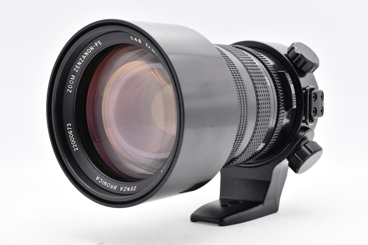 【やや傷や汚れあり】ZENZA BRONICA ZOOM ZENZANON-PE 100-220mm F4.8 ETR用 ゼンザブロニカ 中判 ...