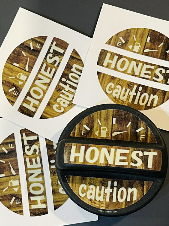 【未使用】 送料無料 HONEST CAP STICKER オネスト キャップステッカー HONESTタイプの落札情報詳細 - ヤフオク落札 ...
