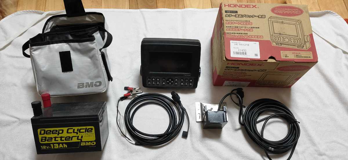 【やや傷や汚れあり】HONDEX（ホンデックス） HE-601GPII バッテリー付 の落札情報詳細| ヤフオク落札価格情報 オークフリー