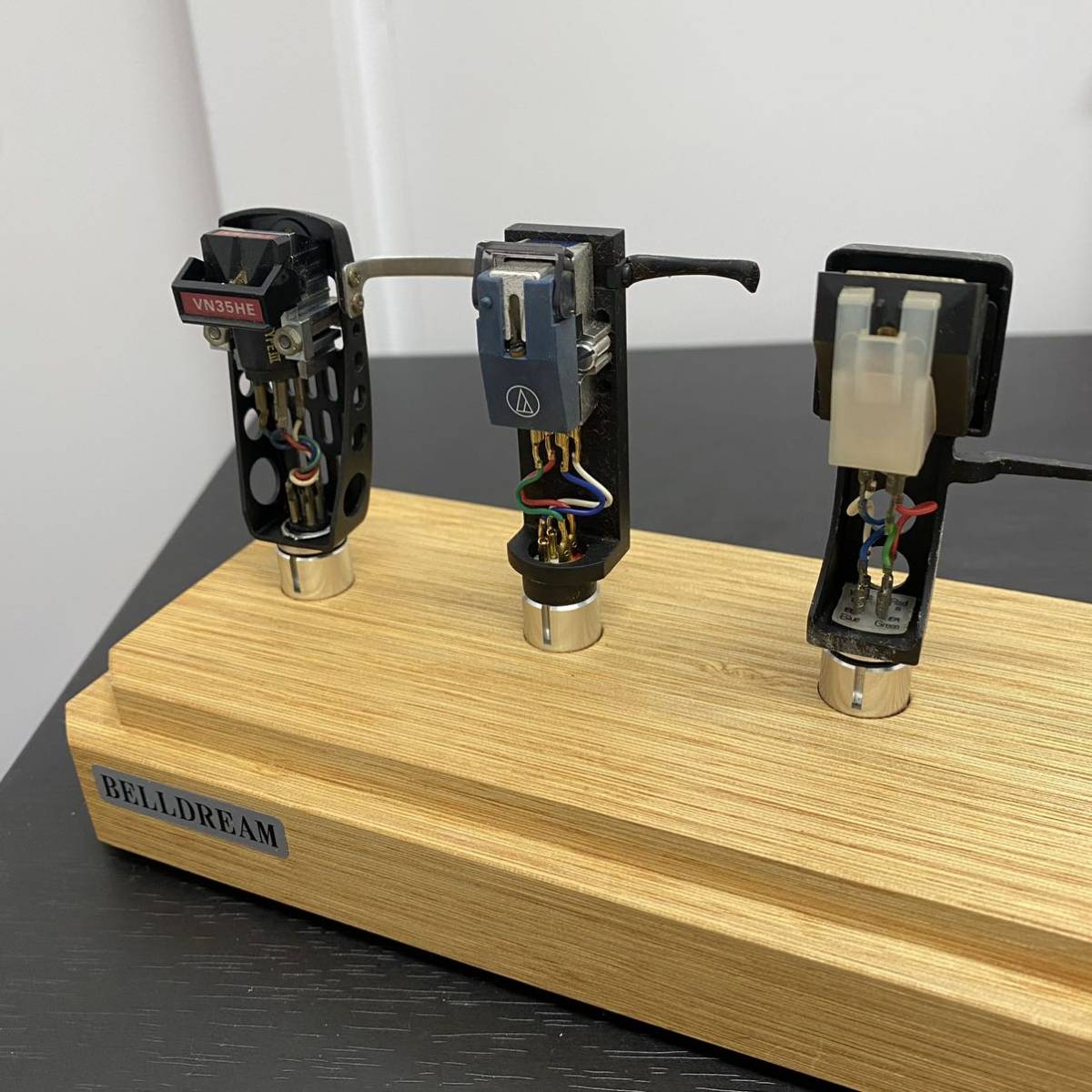 【やや傷や汚れあり】SHURE VN35HE V15TYPEⅢ 、audio-technica AT15Ea、 Technics 205C-Ⅱ ...