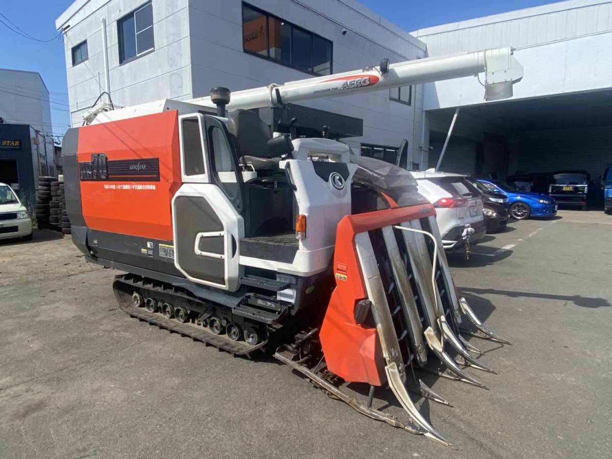 【目立った傷や汚れなし】 クボタ AEROSTAR AR218 コンバイン 2条刈りGDXM 自脱型 709h 折りたたみオーガ★動画有★美品 作動確認済【中古品】静岡県湖西市発 の落札情報 ...