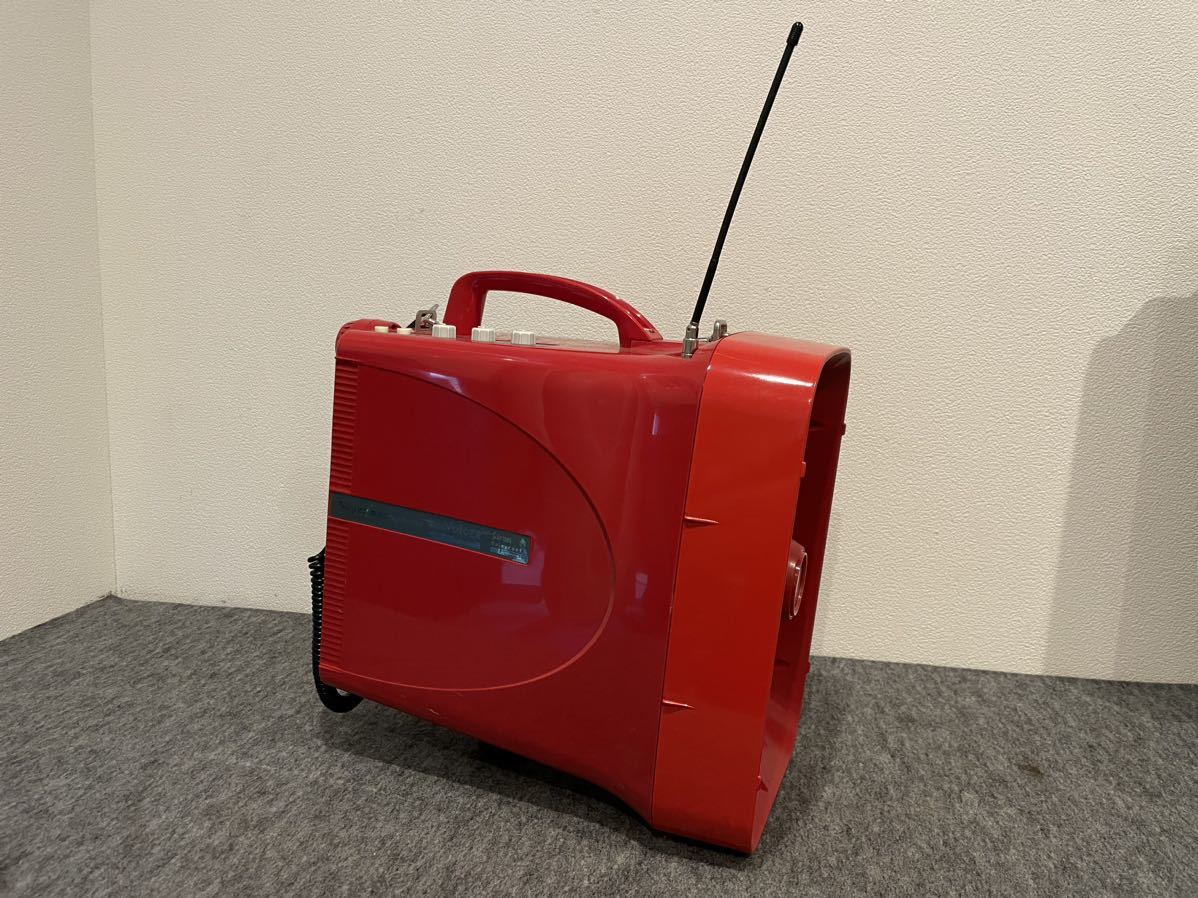 【やや傷や汚れあり】【中古】防滴ワイヤレスメガホン UNI-PEX ユニペックス TWB-300S Super megaphone Rain ...