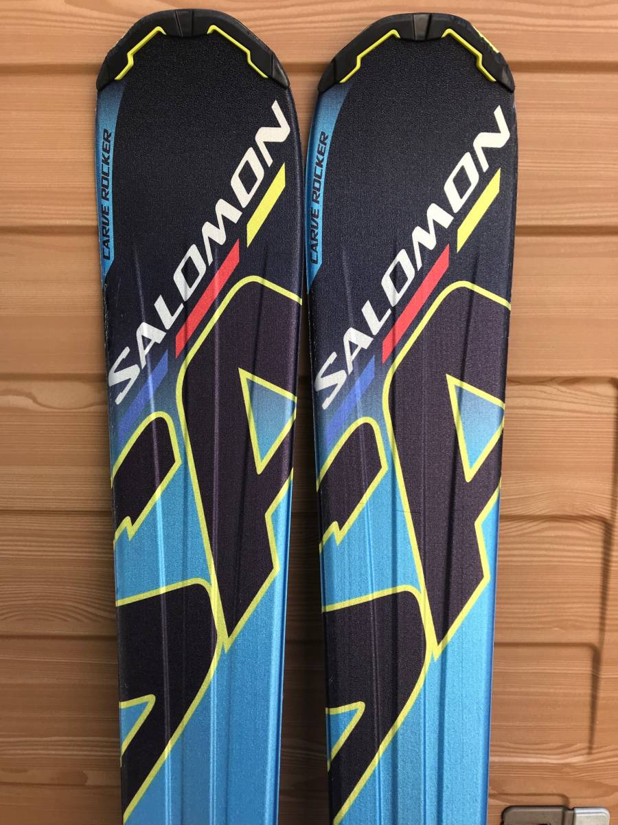 【目立った傷や汚れなし】Salomon サロモン スキー板 24 J-KART Powerline 162cm ビンディング Z10 2013年モデル カーブロッカーの落札情報詳細 ...