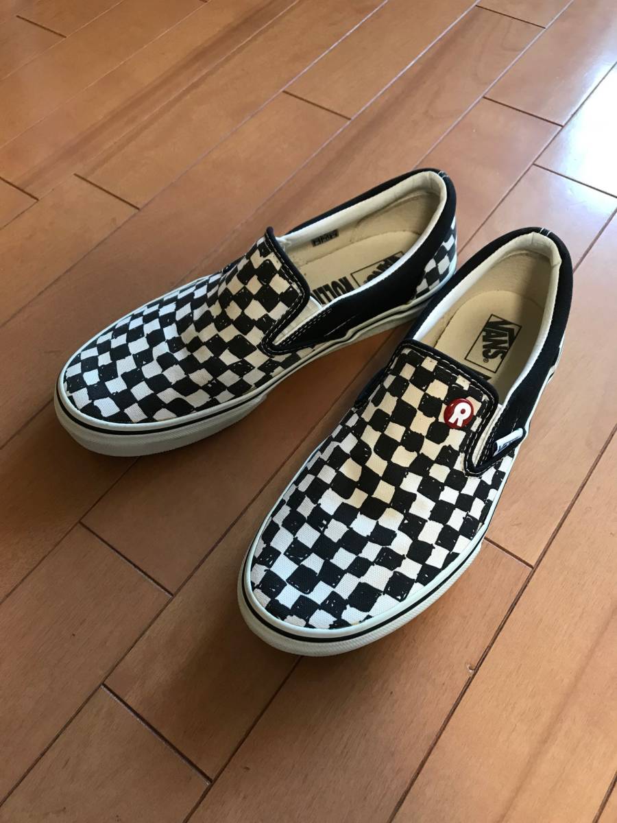 【やや傷や汚れあり】VANS ROLLICKING スリッポン 26.5cm SLIP ON ローリッキング チェッカー バンズの落札情報詳細 - ヤフオク落札価格検索 オークフリー