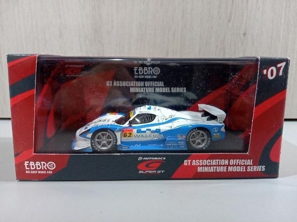 【やや傷や汚れあり】現状品 【A-023】EBBRO 1/43 WILLCOM ADVAN VEMAC408R Super GT07 No.62 WHITE/BLUEの落札情報詳細 ...