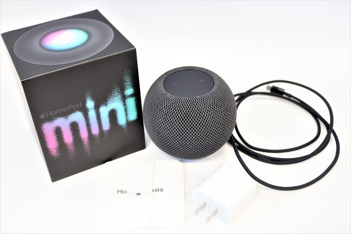 【やや傷や汚れあり】1円～ おたからや D10-023 オーディオ機器 Apple HomePod mini《A2374》新型スマート ...