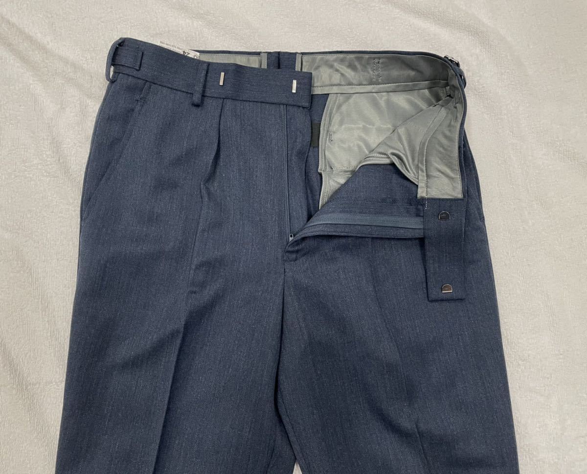 【未使用に近い】美品 英国軍Royal Air Forceロイヤル エアフォースNo.2トラウザー80ネイビー パンツ イギリス軍RAF ...