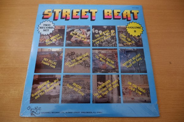 【やや傷や汚れあり】R7-238＜2枚組LP/US盤＞「Street Beat Volume Ⅱ」Grandmaster Melle Mel ...