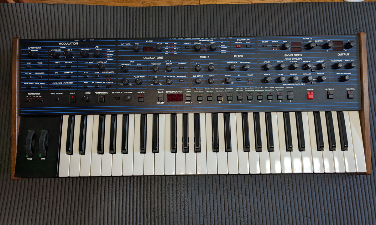 【中古】Sequential Circuits Prophet VSの波形搭載 Curtisフィルター Dave Smith ...