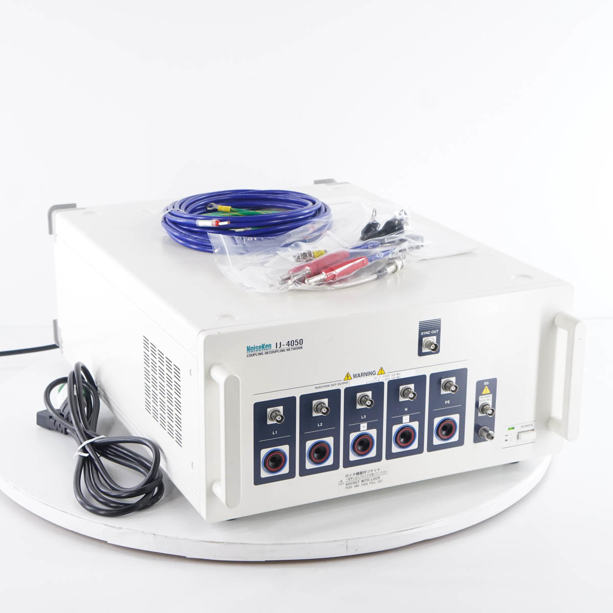 【やや傷や汚れあり】＃NoiseKen/ノイズ研究所 LSS-15AX-C1 TF-2302P MPU制御自動雷サージ試験器 発送不可 の落札情報詳細| ヤフオク落札価格情報 オークフリー