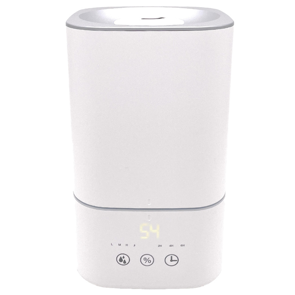 【未使用】キシマ Kishima 超音波加湿器 大容量 4L 上から楽々給水 5−8畳対応 アロマオイルそのまま KNA88100 タイマー機能 湿度設定 連続13時間の落札情報詳細 ...