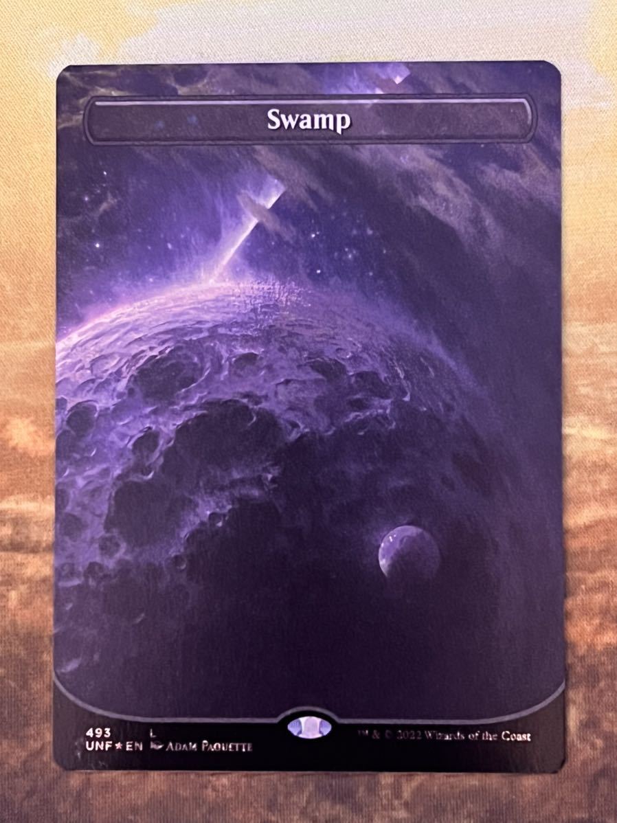 【未使用】【即決】MTG Unfinity galaxy foil orbital swamp軌道 沼 ギャラクシー 基本土地の落札情報詳細 ...