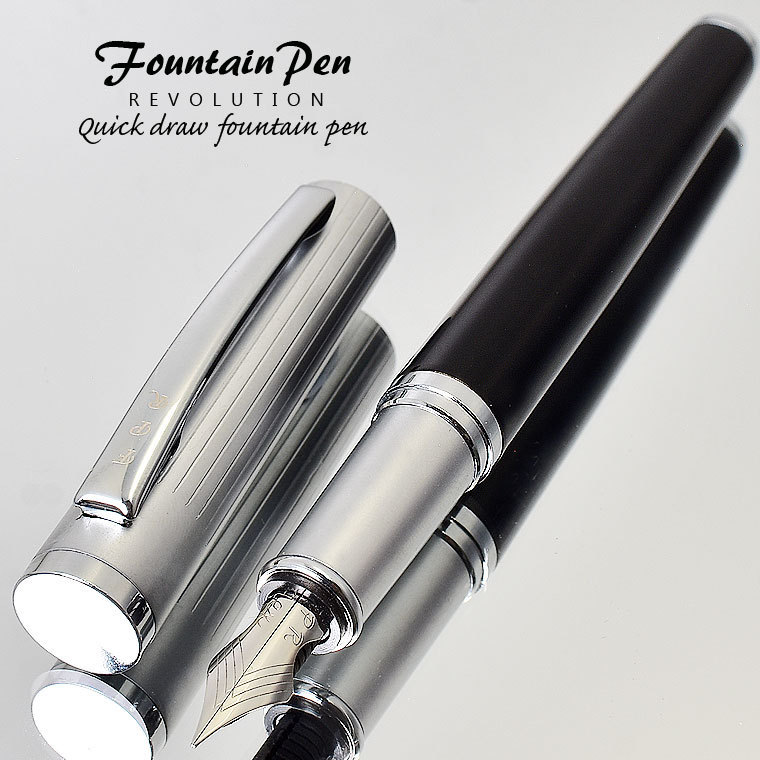 【未使用】 万年筆【FPR社】希少 Quickdraw 自由自在な文字幅 ウルトラフレックスニブ カリグラフィー 真鍮 ラッカー ブラック 単品発送 /QDS-BKS*の落札情報詳細 ...