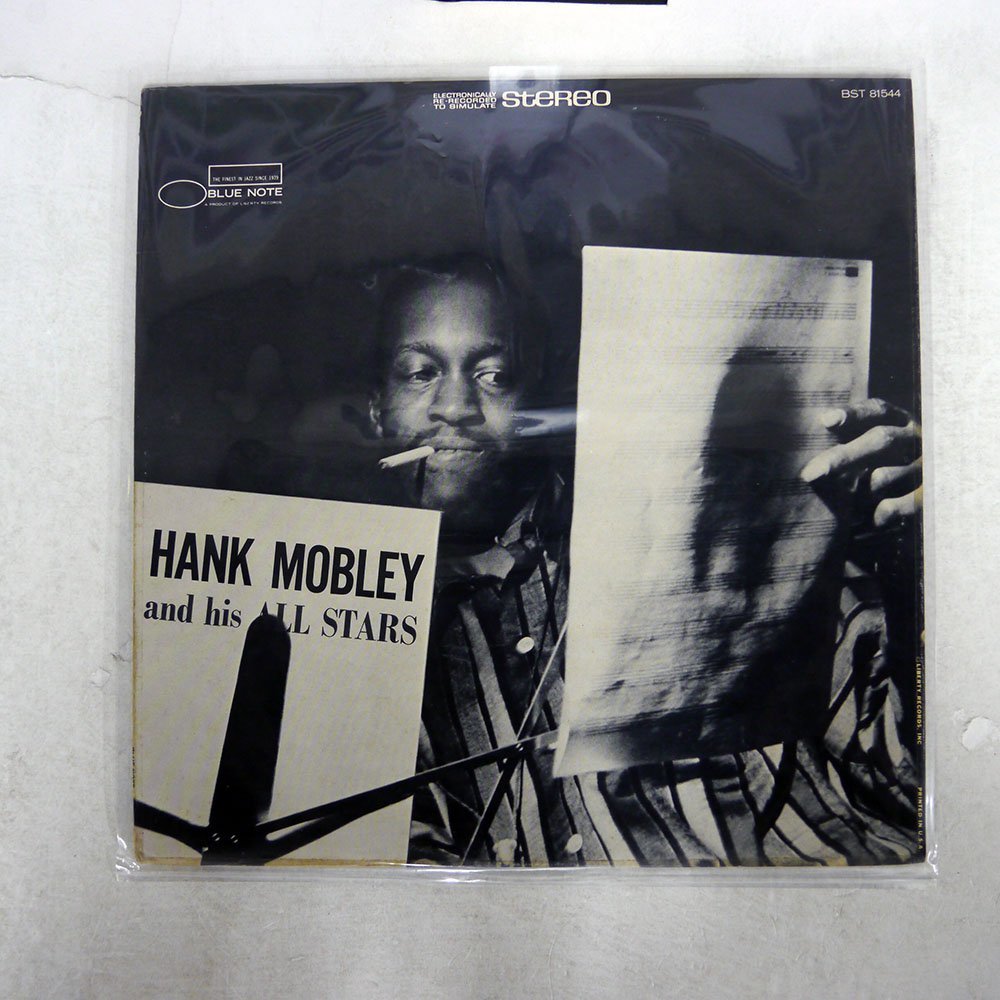 【傷や汚れあり】米 HANK MOBLEY/AND HIS ALL STARS/BLUE NOTE BST 81544の落札情報詳細 ...