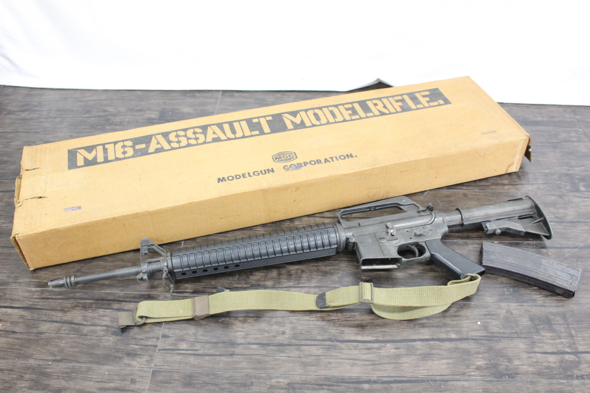 【やや傷や汚れあり】MGC M16 ASSAULT MODELRIFLE 金属モデルガン ② の落札情報詳細| ヤフオク落札価格情報 オークフリー
