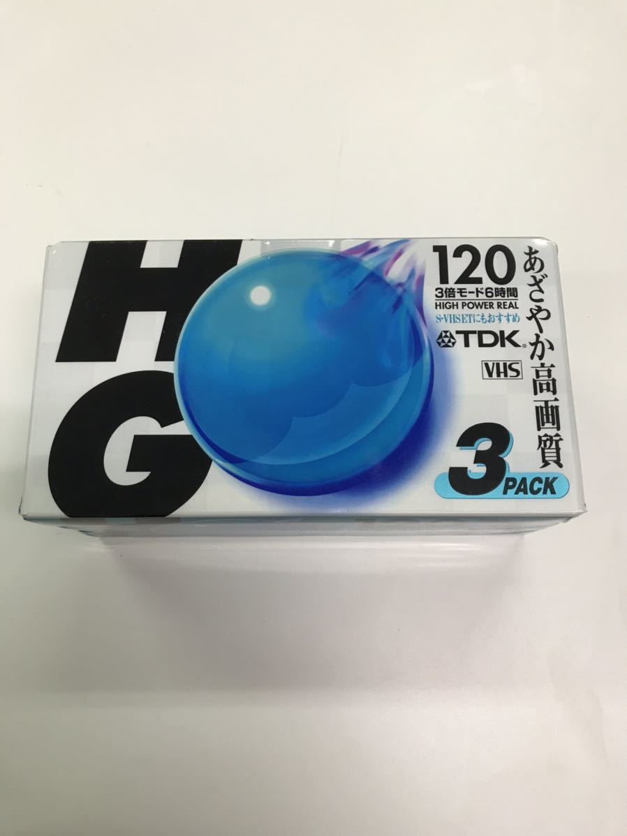 【未使用】【未使用品】tdk ビデオテープ 3パック Vhs ハイグレード 120分の落札情報詳細 ヤフオク落札価格検索 オークフリー