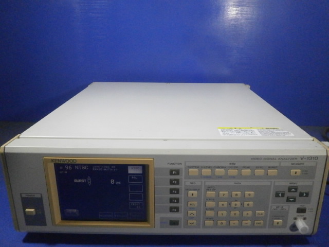 【やや傷や汚れあり】KENWOOD V-1310 VIDEO SIGNAL ANALYZERの落札情報詳細 - ヤフオク落札価格検索 オークフリー