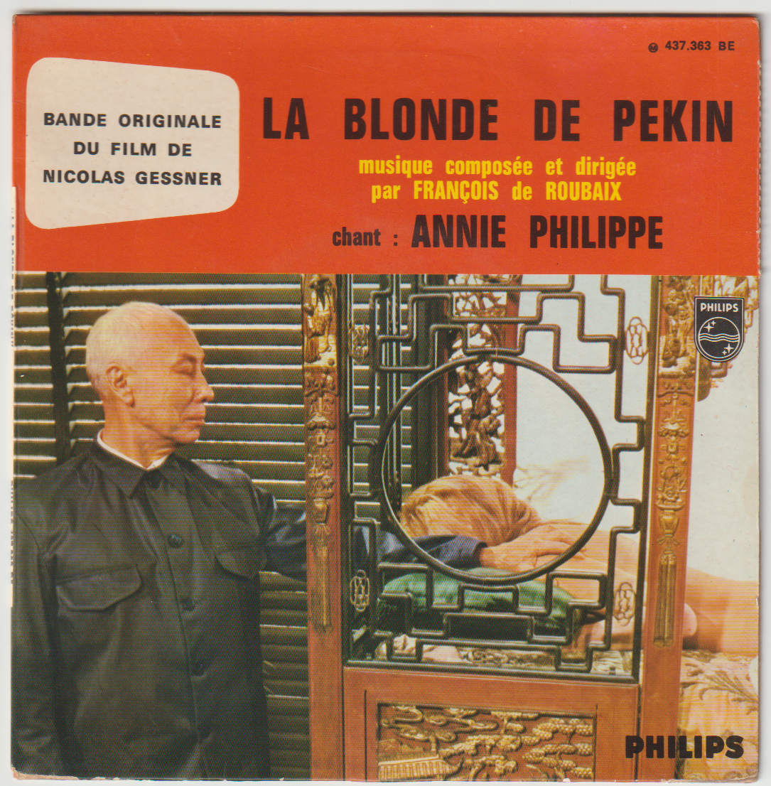 【目立った傷や汚れなし】仏初盤サントラEP「ブロンドの罠 La Blonde de Pekin」フランソワ・ド・ルーベの落札情報詳細 - ヤフオク落札価格検索 オークフリー