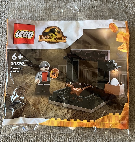 【未使用】即決 新品 レゴ LEGO 30390 ジュラシックワールド 恐竜マーケット ミニセット ノベルティ 非売品 ミニフィグ ミニ ...