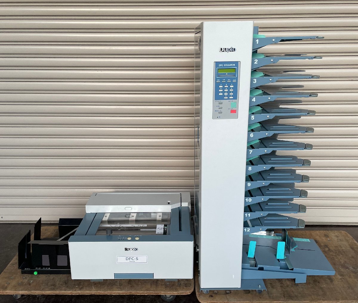 【やや傷や汚れあり】M Duplo(デュプロ)/丁合機/ページセッター/DFC-120/DFC-S ステープラー付属/専用架台無/動作品の落札情報詳細 - Yahoo!オークション落札価格検索 ...