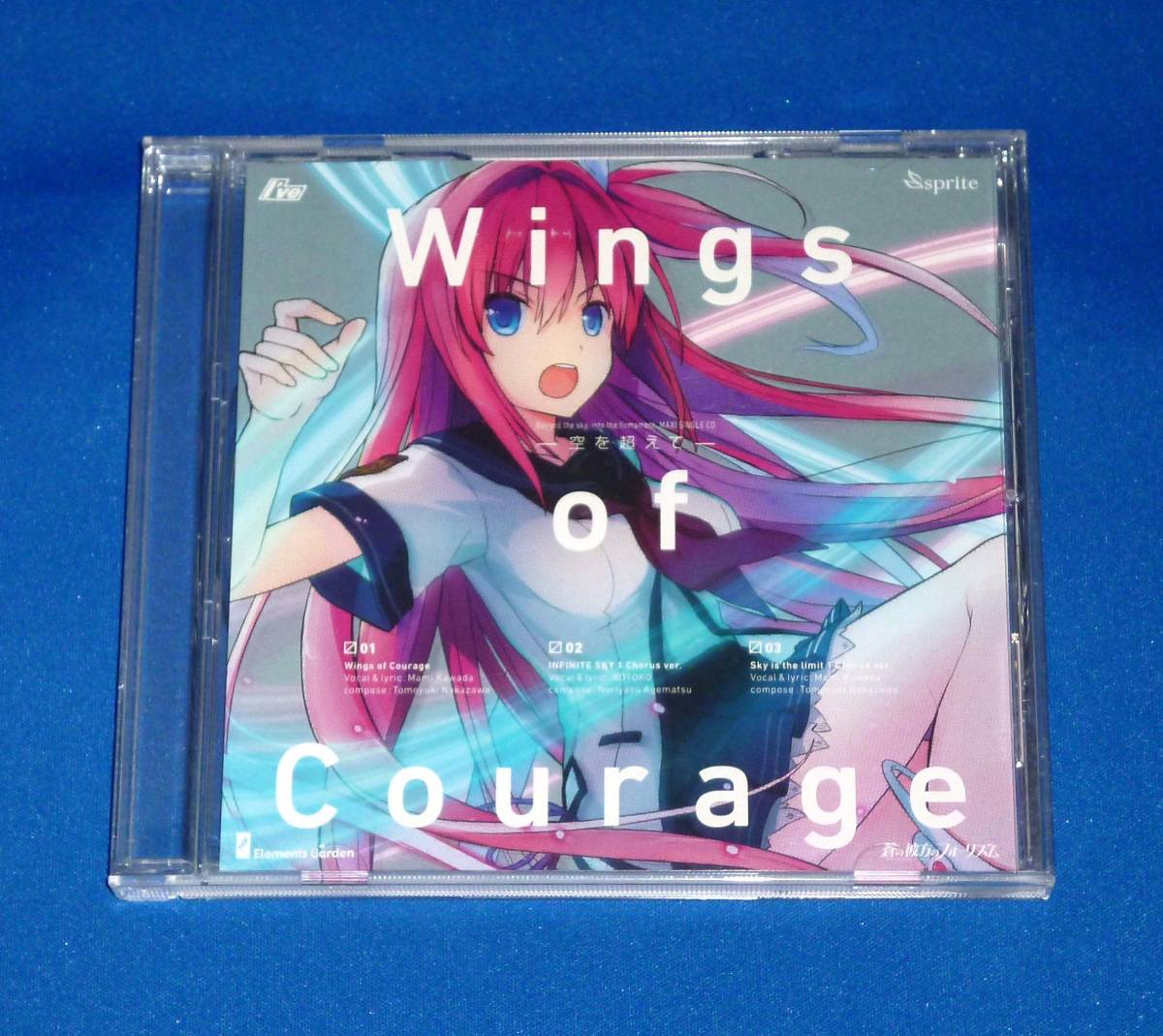 【やや傷や汚れあり】蒼の彼方のフォーリズム 予約特典 主題歌マキシシングルCD Wings of Courage 空を超えて I've 川田まみ KOTOKOの落札情報詳細 - ヤフオク落札 ...