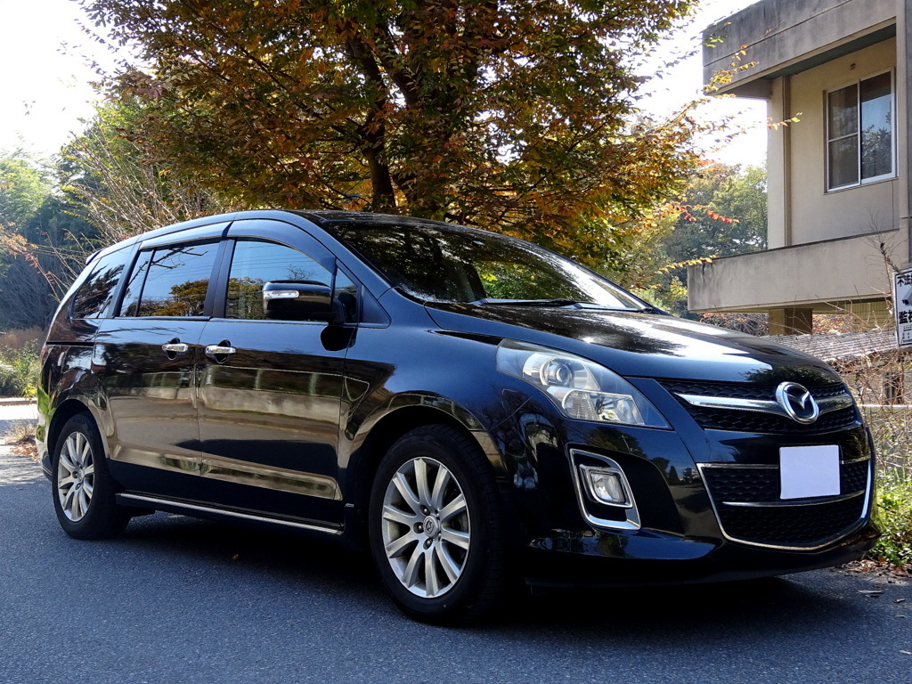 【走行距離 114,670 km】22年式 MPV 後期 23S ブラック 車検5年9月25日 ナビ 地デジTV DVD再生機能 ...