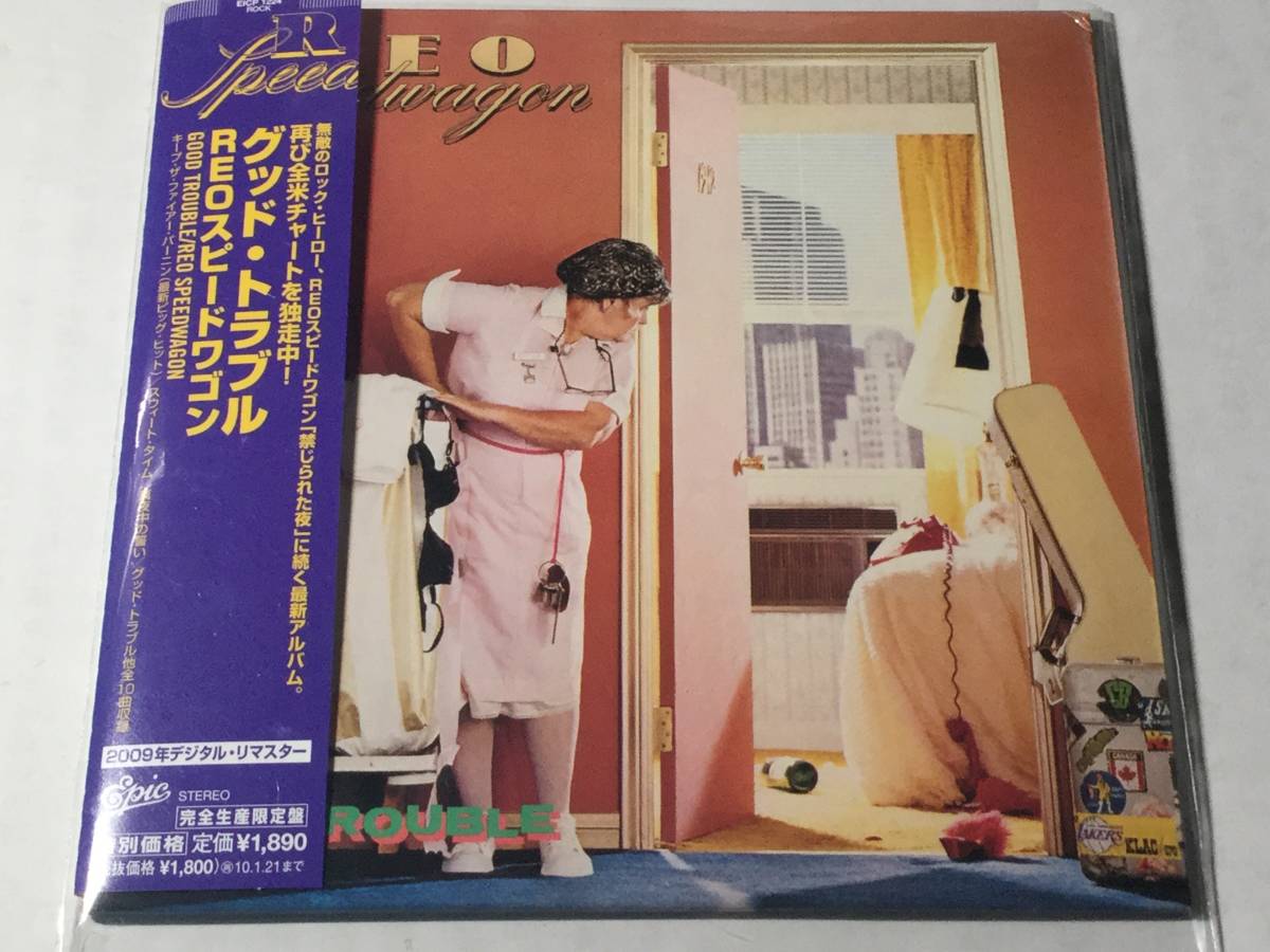 【やや傷や汚れあり】#デジタル・リマスター国内盤CD/紙ジャケット帯付/AOR/REO スピードワゴン/グッド・トラブル 送料¥180の落札情報詳細 - ヤフオク落札価格検索 オークフリー
