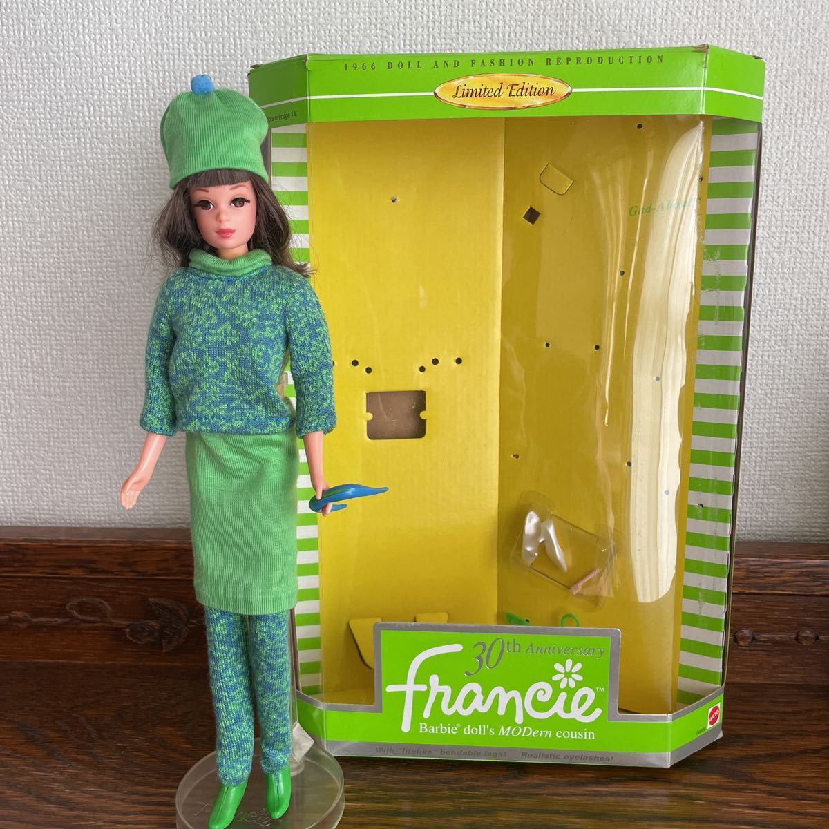 【傷や汚れあり】希少 フランシー FRANCIE MATTEL マテル社 Barbie バービー 1965年 60's 人形 ヴィンテージ ...