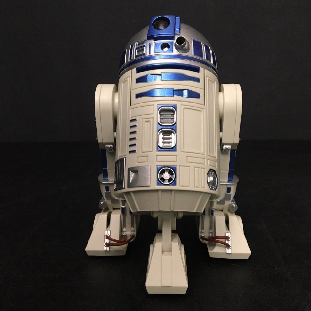 【やや傷や汚れあり】RT1010-22-3 動作確認済 STAR WARS 8ZDA21 スターウォーズ R2-D2 時計 おもちゃ SF 映画 洋画 グッズ H17cm W12cm ...