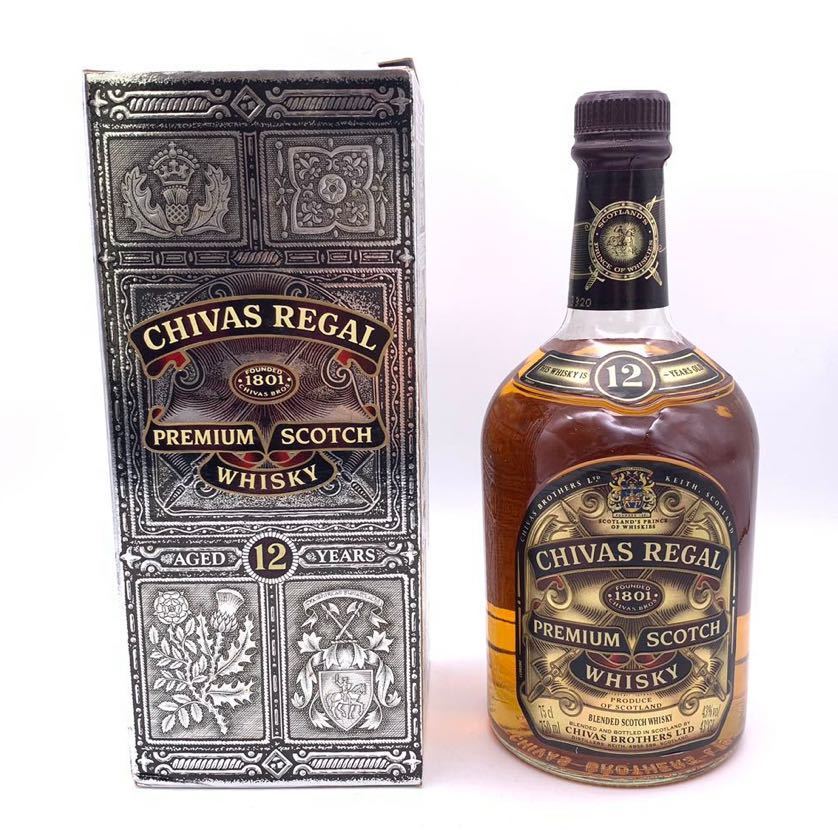 【未使用】【未開栓】 CHIVAS REGAL シーバスリーガル 12年 1801 PREMIUM SCOTCH WHISKY プレミアム スコッチウイスキー 750ml 43% 箱付きの落札 ...