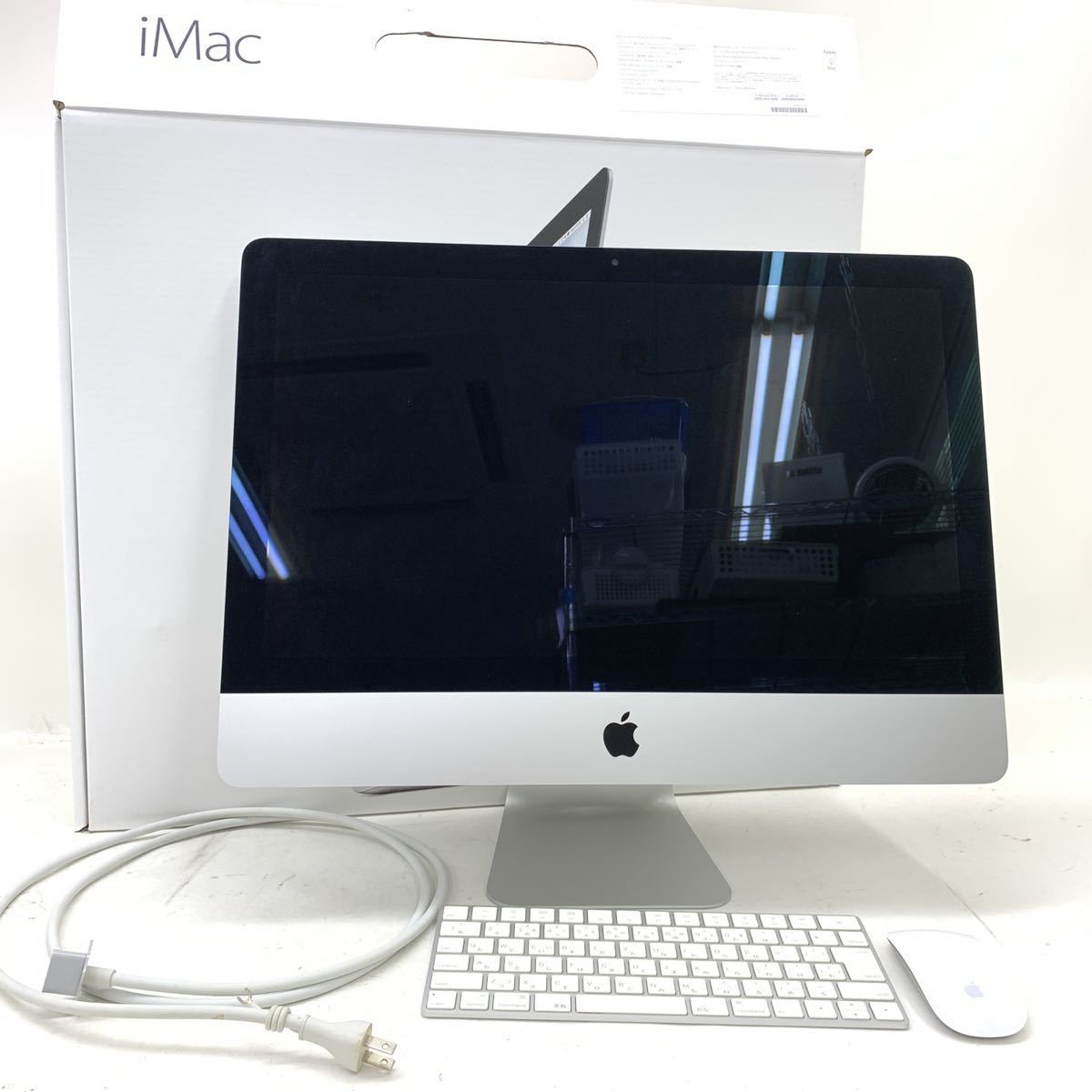 【やや傷や汚れあり】098H489★1円～ 動作品 Apple iMac 21.5インチ MJ452J/A Core i5 3.1GHz ...