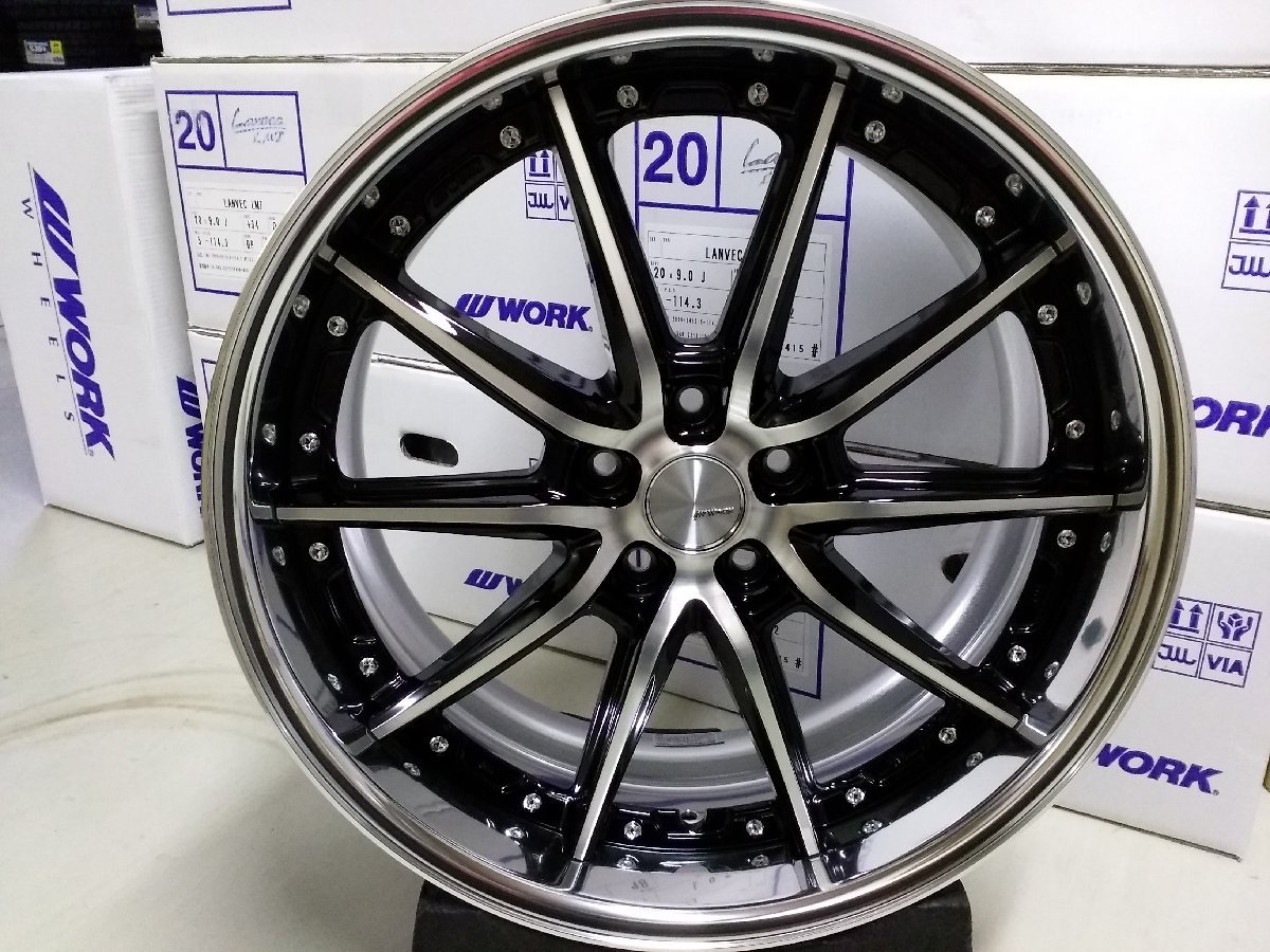 【未使用】【送料無料】WORK Lanvec LM7 18インチ 7.5J 5/100 +47 Oディスク BP フルリバースリム 新品1台分 未開封 プリウス CT 86 ランベックの落札 ...