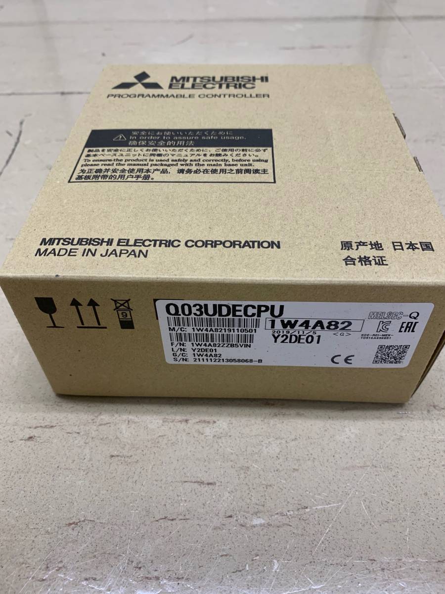 【未使用】 三菱電機シーケンサ Q03UDE CPU 三菱PLC の落札情報詳細 - ヤフオク落札価格検索 オークフリー