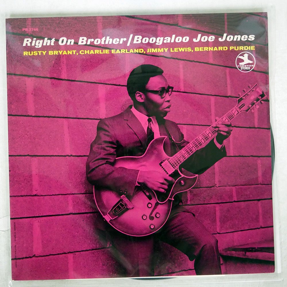 【傷や汚れあり】米 BOOGALOO JOE JONES/RIGHT ON BROTHER/PRESTIGE PR-7766の落札情報詳細 ...