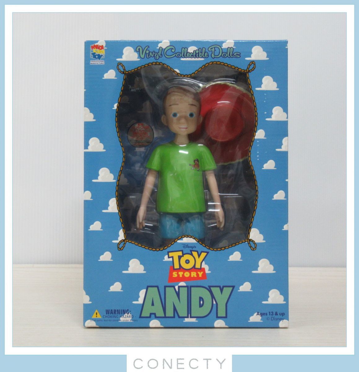 【未使用に近い】メディコムトイ トイストーリー VCD アンディ TOY STORY MEDICOM TOY ANDY フィギュア ディズニー ...