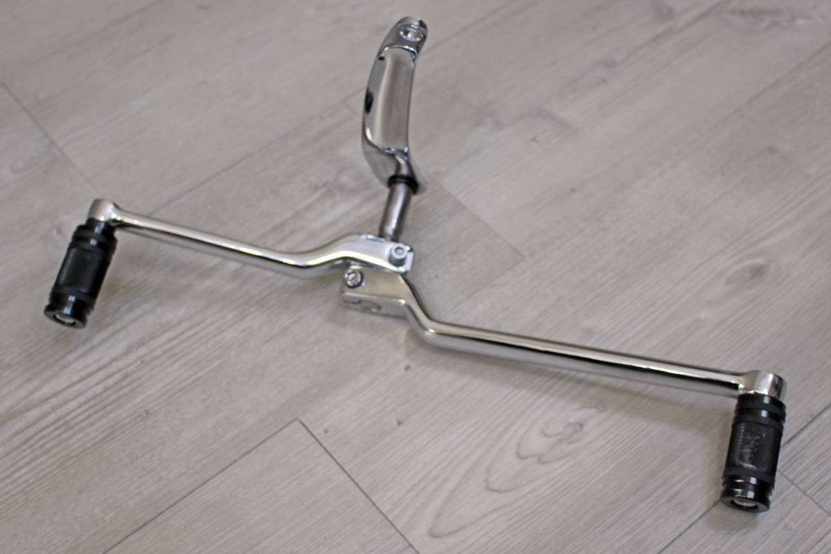 【やや傷や汚れあり】HD純正 ヒールシフターレバー＋エクステンド シフターアーム クロームの落札情報詳細 - ヤフオク落札価格検索 オークフリー