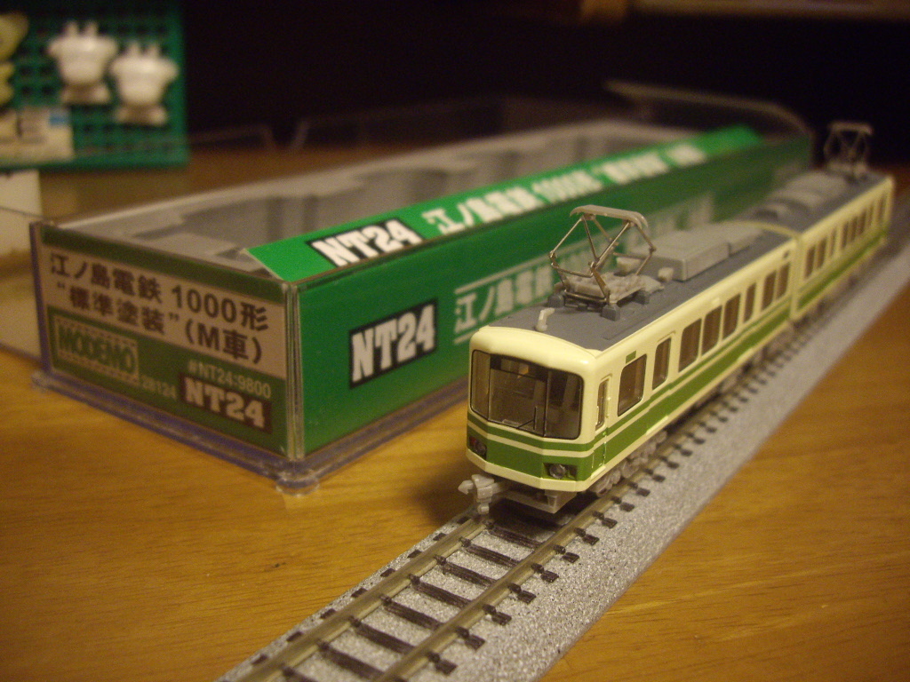【やや傷や汚れあり】modemo 江ノ島電鉄1000形 品番NT24 動力車動作確認済み の落札情報詳細| ヤフオク落札価格情報 オークフリー